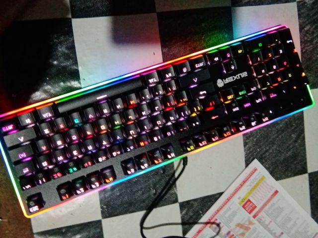 Rexus MX10 Keyboard Gaming Mechanical Legionare RGB | Shopee Indonesia