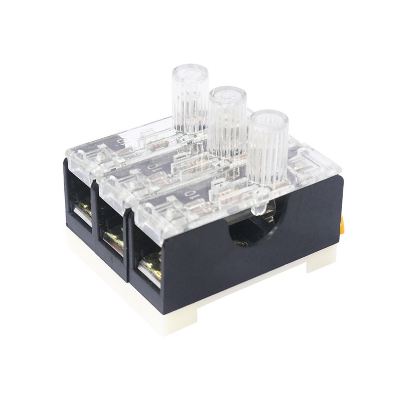 Jual EELIC FUE-FS10 -3P Fuse Holder Fuse Base Fuse Kubur Din Rel FS-10 ...