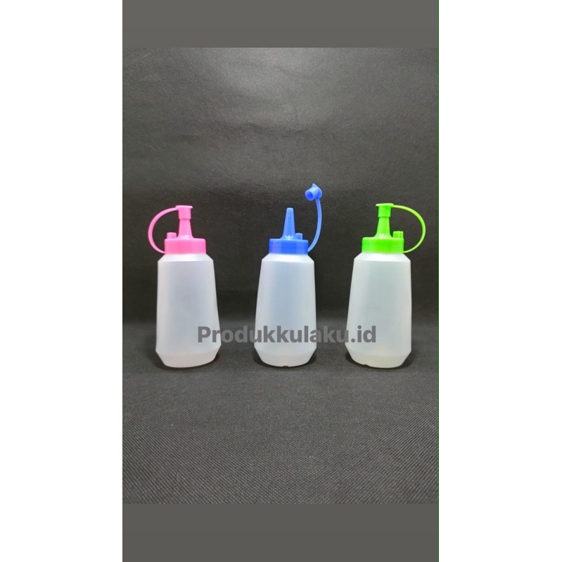 Jual Botol kecap kecil/ Botol saos / Botol plastik serbaguna | Shopee ...