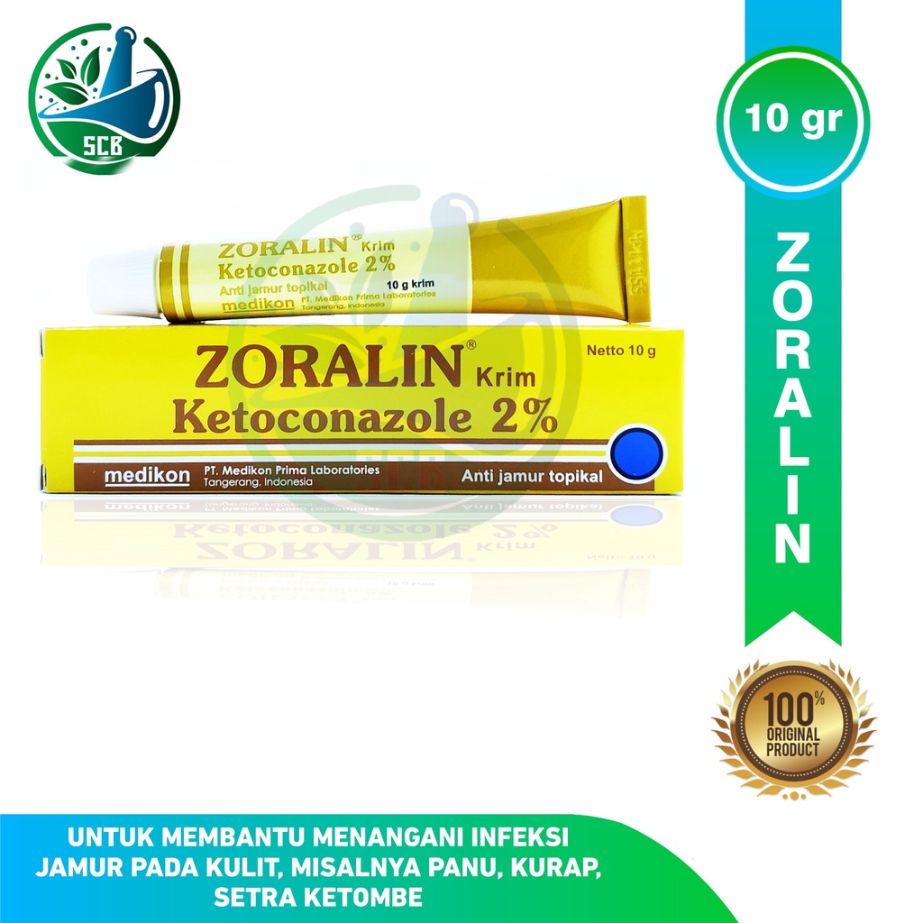 Jual Zoralin Krim -10gram -Cream Anti jamur | Shopee Indonesia