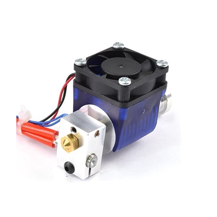 Jual E3D V6 J-Head Hotend Nozzle Kit with Fan (Short or Remote) | Shopee Indonesia