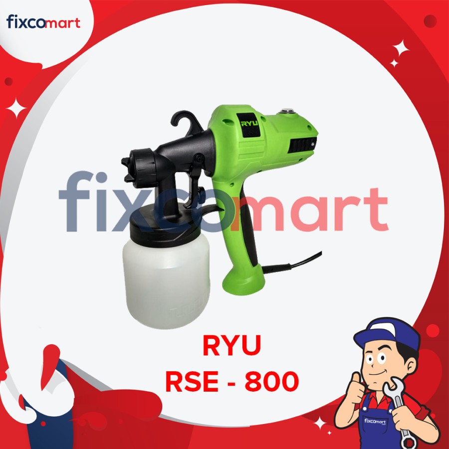 Jual RYU Mesin Cat Semprot Elektrik / Spray Gun Electric - Ryu Rse 800 ...