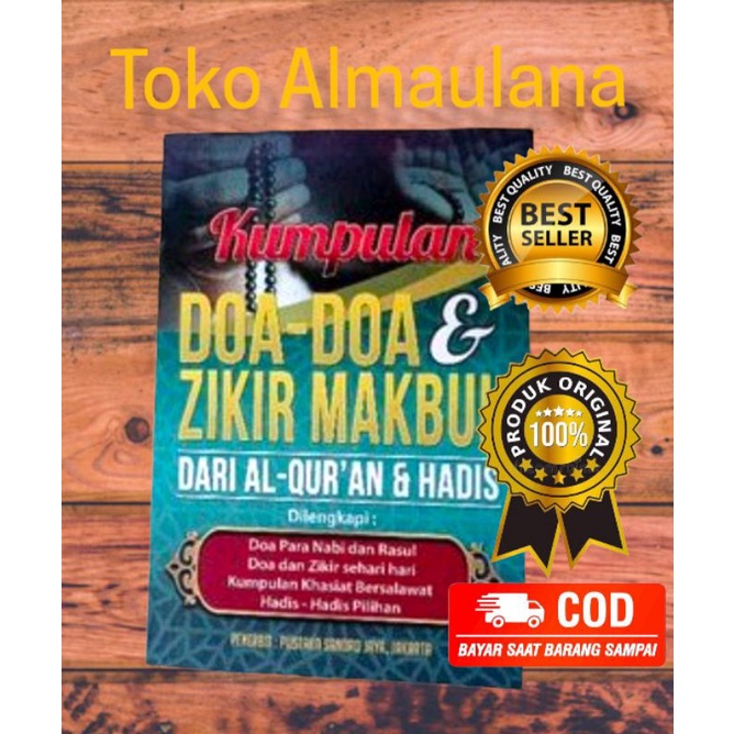 Jual Buku Kumpulan Doa-Doa Dan Zikir Makbul Dari Al-Qur'an Dan Hadits ...