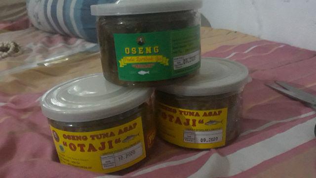 Paket Isi 3 Otaji Oseng Tuna Asap Original, Oseng Tuna Asap Pedas, dan ...