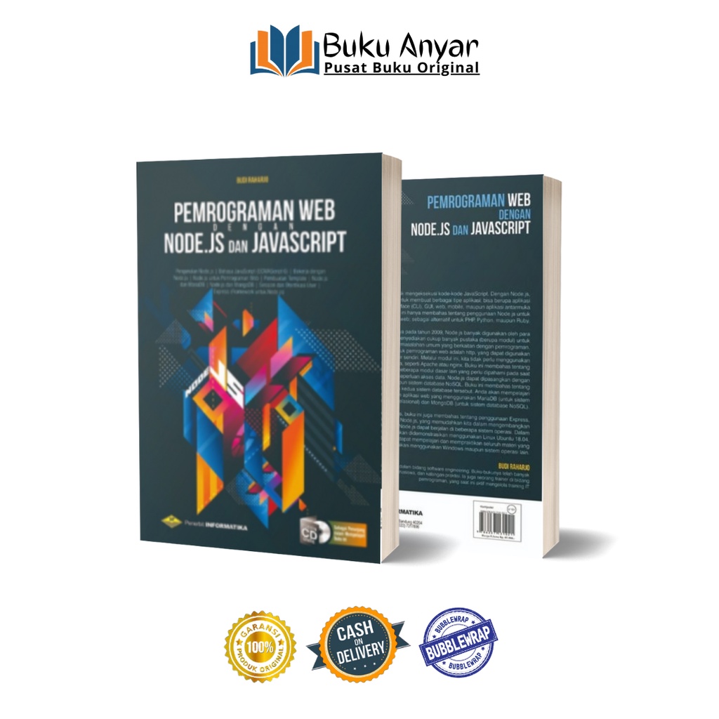 Jual BUKU PEMROGRAMAN WEB DENGAN NODE.JS DAN JAVASCRIPT ORIGINAL BOOK ... Jual BUKU PEMROGRAMAN WEB DENGAN NODE.JS DAN JAVASCRIPT ORIGINAL BOOK ...