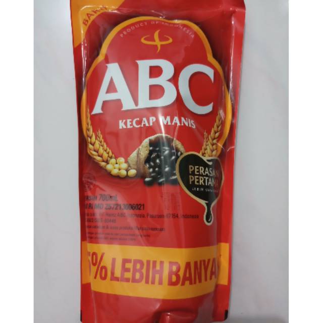 Jual Kecap Manis ABC Refill 700ml + 35% (+ 245ml) | Shopee Indonesia