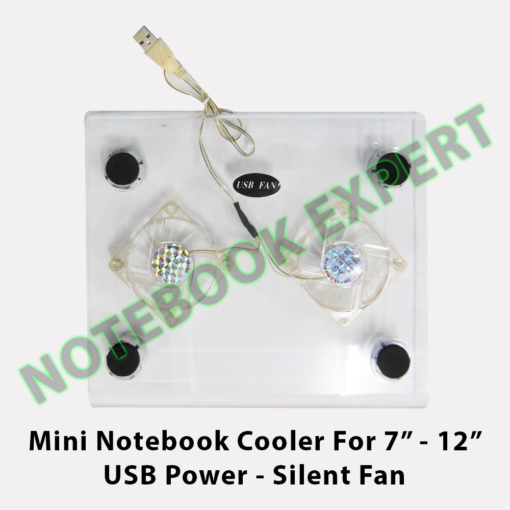 Jual Kipas Pendingin Laptop Cooling Pad Kipas 2 Untuk 7 Sampai 12 Inch ...
