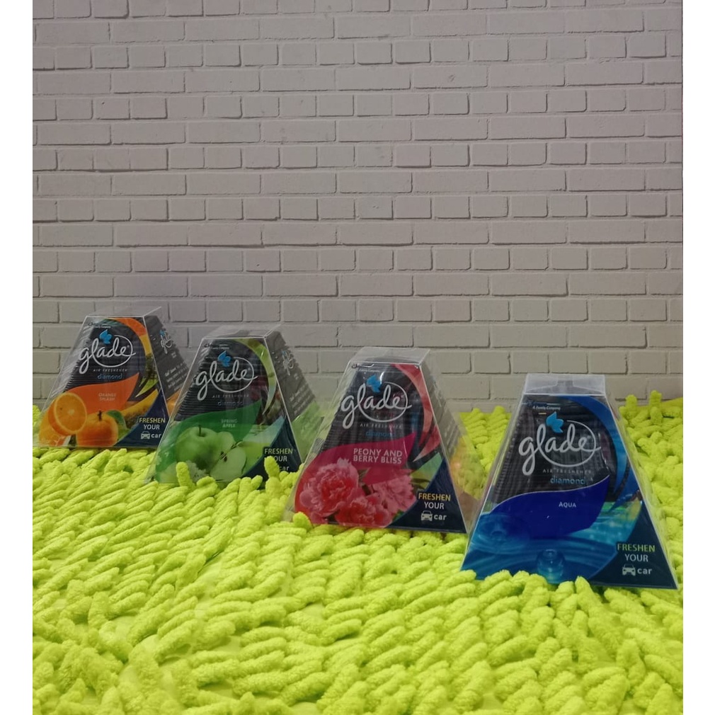 Jual GLADE DIAMOND SPRING AIR FRESHENER 80 ML / PENGHARUM MOBIL - GLADE ...