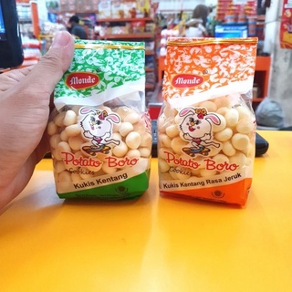 Jual PCS 100GR - MONDE POTATO BORO / MONDE BISKUIT KUKIS KENTANG ...