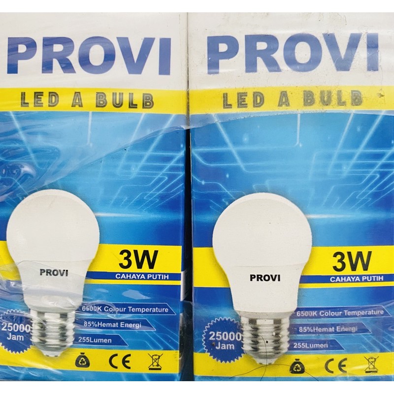 Jual LAMPU PROVI 3W LED LIGHT BULB | Shopee Indonesia