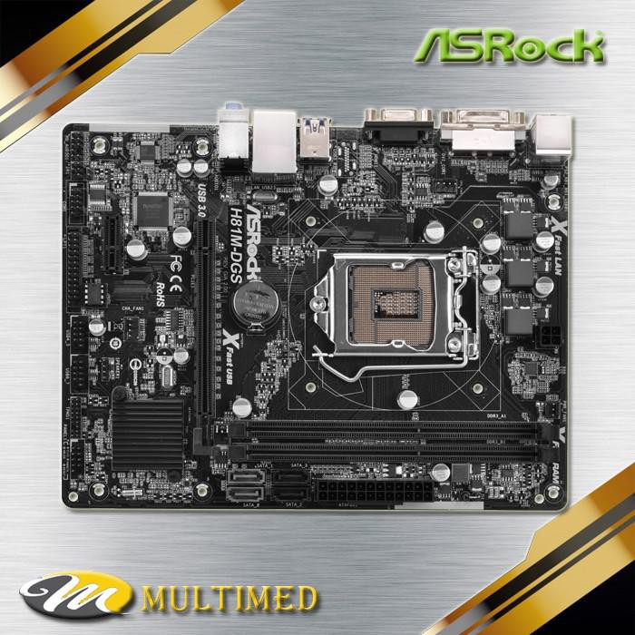 Jual MOTHERBOARD SOKET 1150 H81 DDR3 MERK ASROCK | Shopee Indonesia