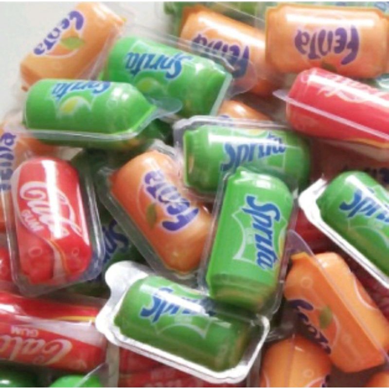 Jual Permen Karet Drink Gum Sprite Fanta Coca Cola | Shopee Indonesia