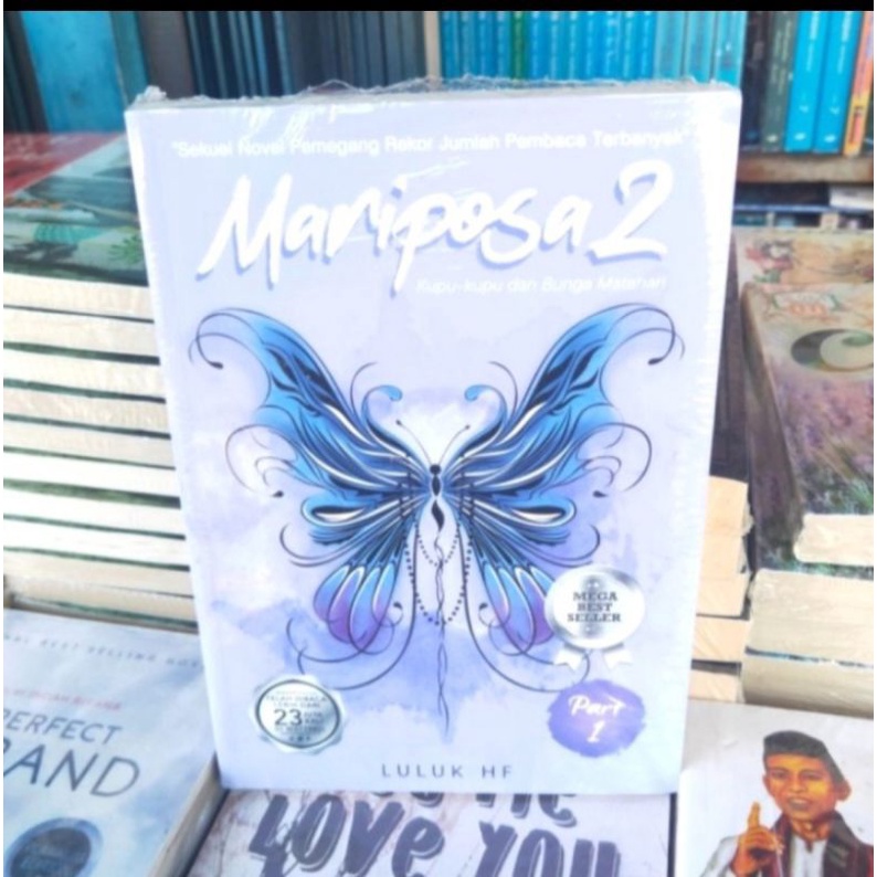 Jual BUKU NOVEL MARIPOSA 2 PART 1 - Luluk Hf ORIGINAL | Shopee Indonesia