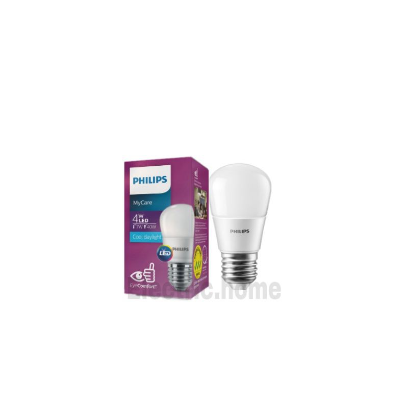 Jual Lampu Philips LED BULB 4 Watt Kecil 4W 4 W Putih | Shopee Indonesia