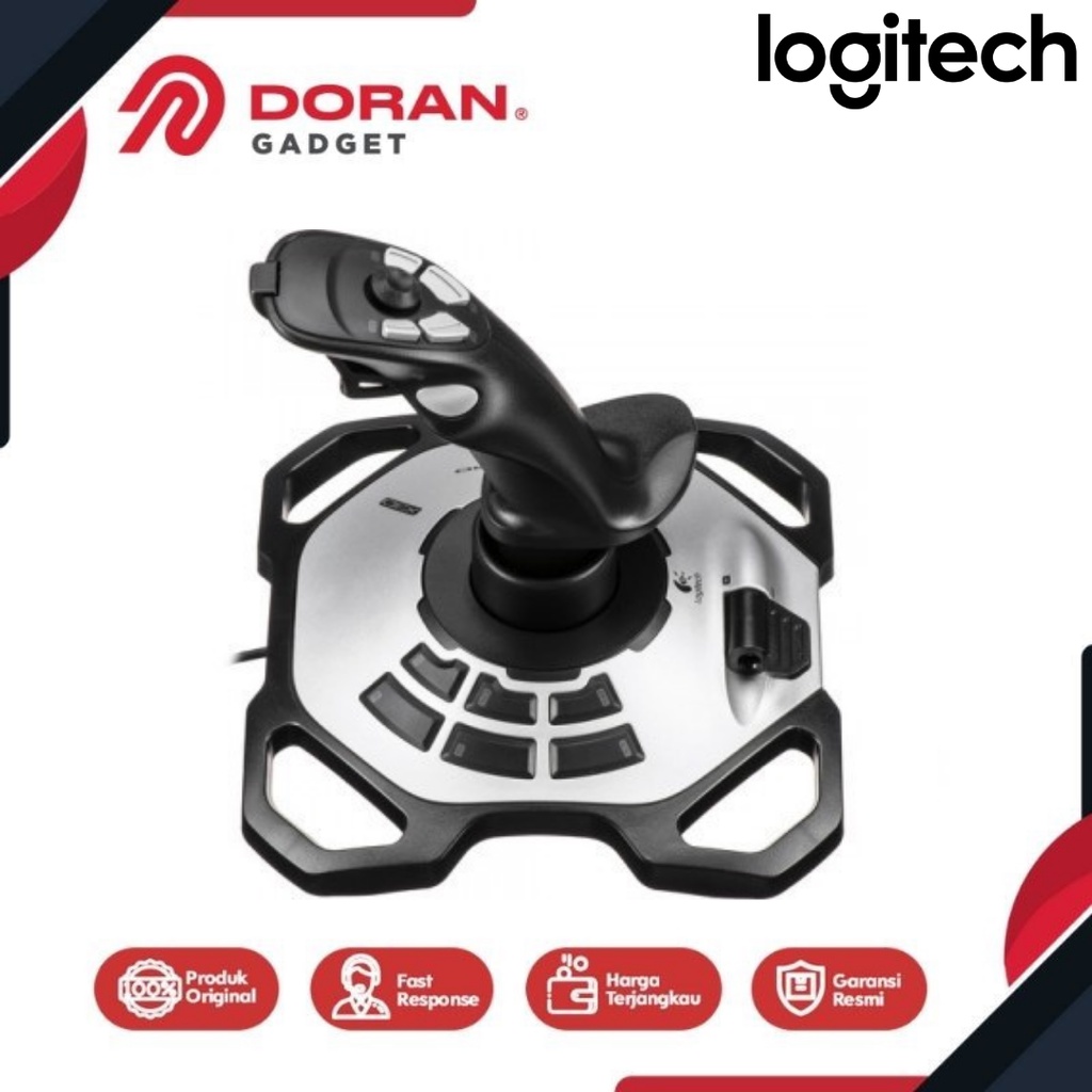 Jual Logitech Wingman Extreme 3D Pro Joystick - Original | Shopee Indonesia