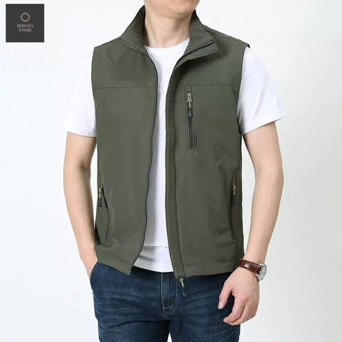 Jual rompi outdoor/rompi motor/rompi lapangan -MIMOSSA | Shopee Indonesia