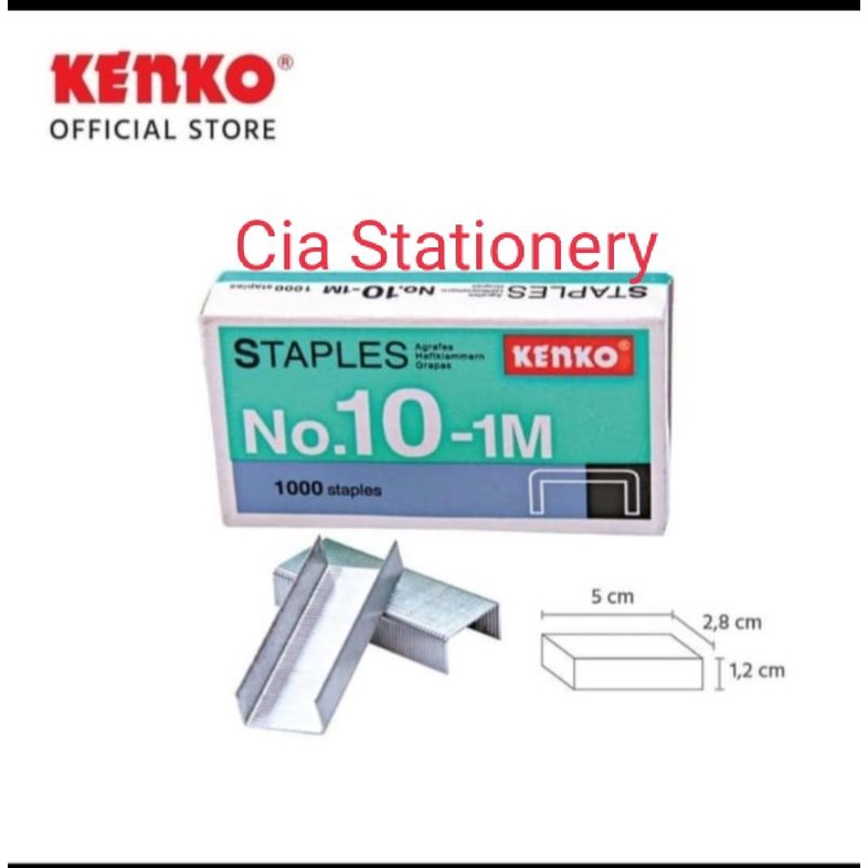 Jual Isi Necis Kecil no.10 / Isi Staples Kecil | Shopee Indonesia
