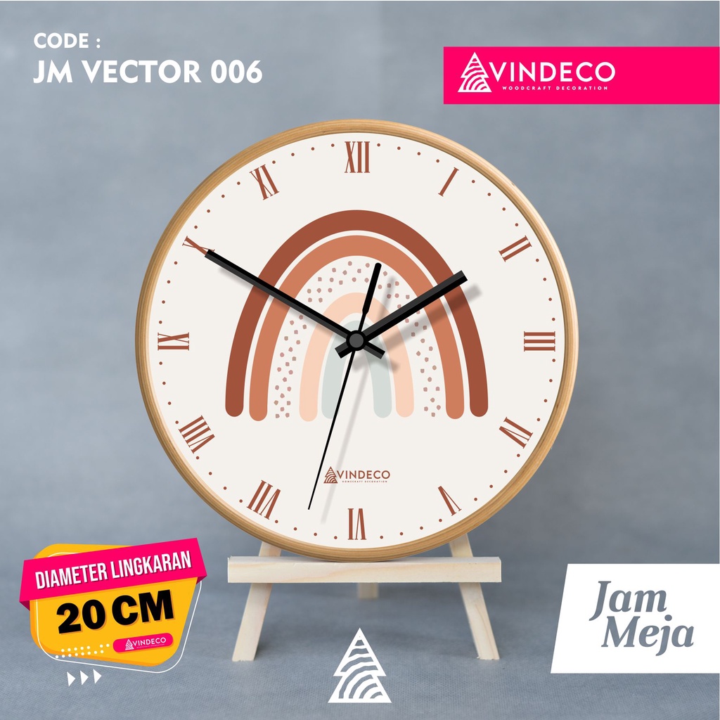 Jual JM20 / JAM MEJA KAYU / JAM SCANDINAVIAN /JAM MEJA / JAM AESTHETIC ...