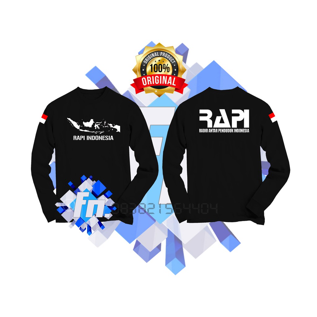 Jual KAOS RAPI INDONESIA (GAMBAR PETA INDONESIA) RADIO ANTAR PENDUDUK ...