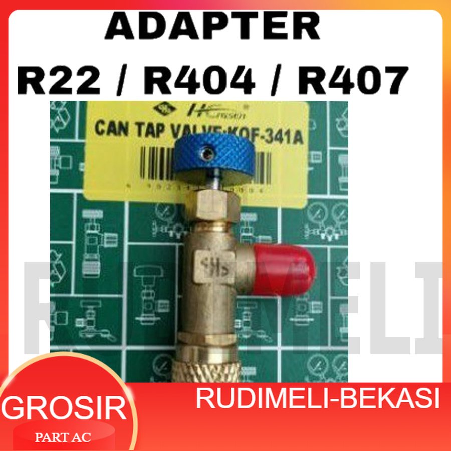 Jual Adapter Nepel R22 R404A R407C-MODEL KRAN | Shopee Indonesia