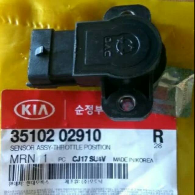 Jual sensor Tps throttle position sensor kia picanto th 2004-2010 asli ...
