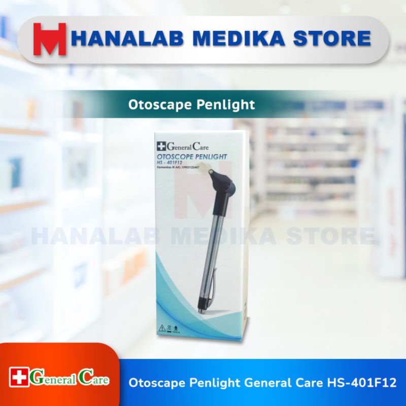 Jual Otoscope Penlight General Care SS+ / Penlight GC / Penlight ...