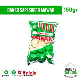 Jual Bakso / Baso Sapi Mawar Super Isi 15 Bandung 150g | Shopee Indonesia