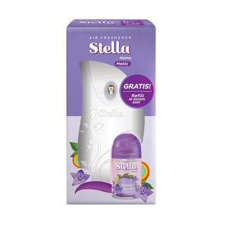 Jual STELLA MATIC OTOMATIS 225ML PINK/HIJAU/UNGU PENGHARUM RUANGAN ...