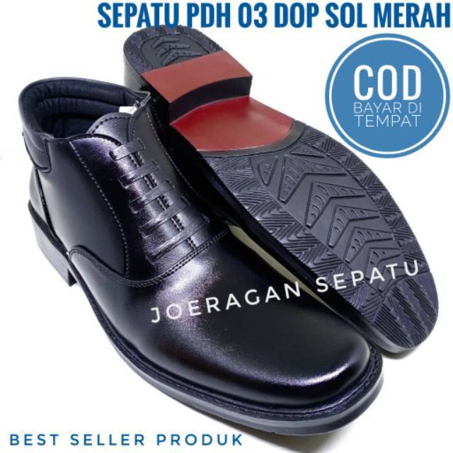 Jual Sepatu Pdh Tni Polri Dishub Satpam Security Pria SEPATU PDH TNI ...