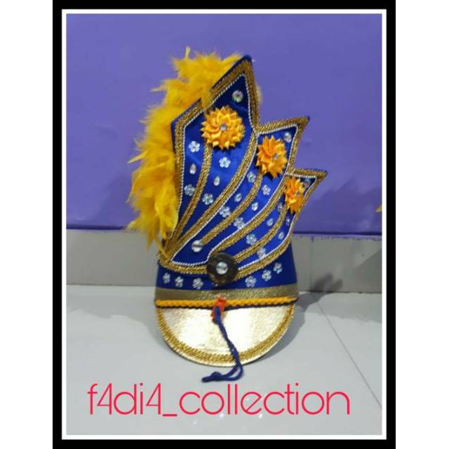 Jual Topi Mayoret Warna Biru Gold | Shopee Indonesia