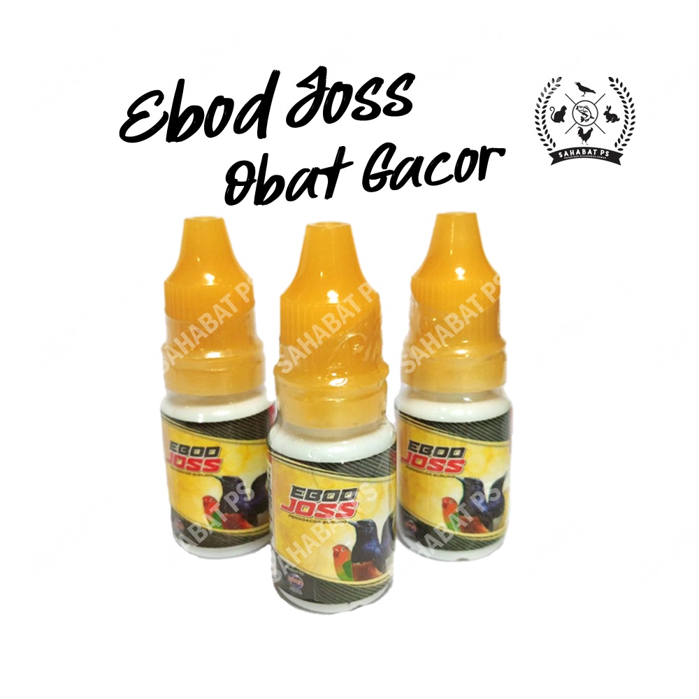 Jual EBOD JOSS OBAT VITAMIN PENGGACOR BURUNG PLECI MURAI LOVEBIRD KACER | Shopee Indonesia