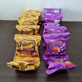 Jual Snack Oishi Pillows Rasa Ubi/Coklat 6 gram (1 renceng isi 20 pcs ...