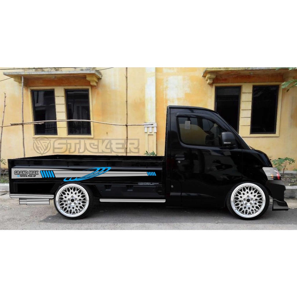 Jual sticker striping polet mobil pick up grand max new carry l300 ss ...