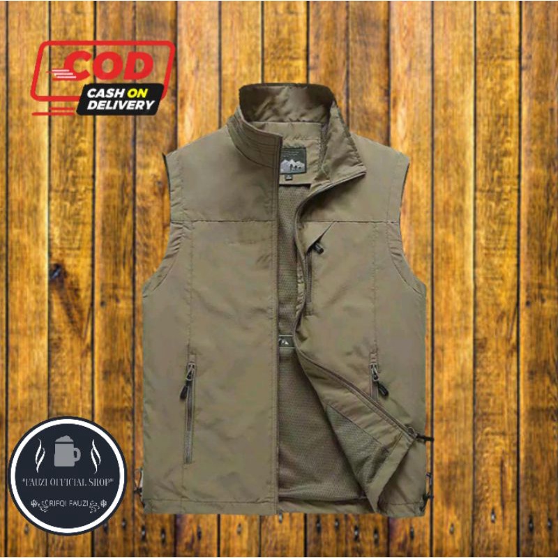 Jual Rompi pria/rompi motor/rompi lapangan Outdoor | Shopee Indonesia