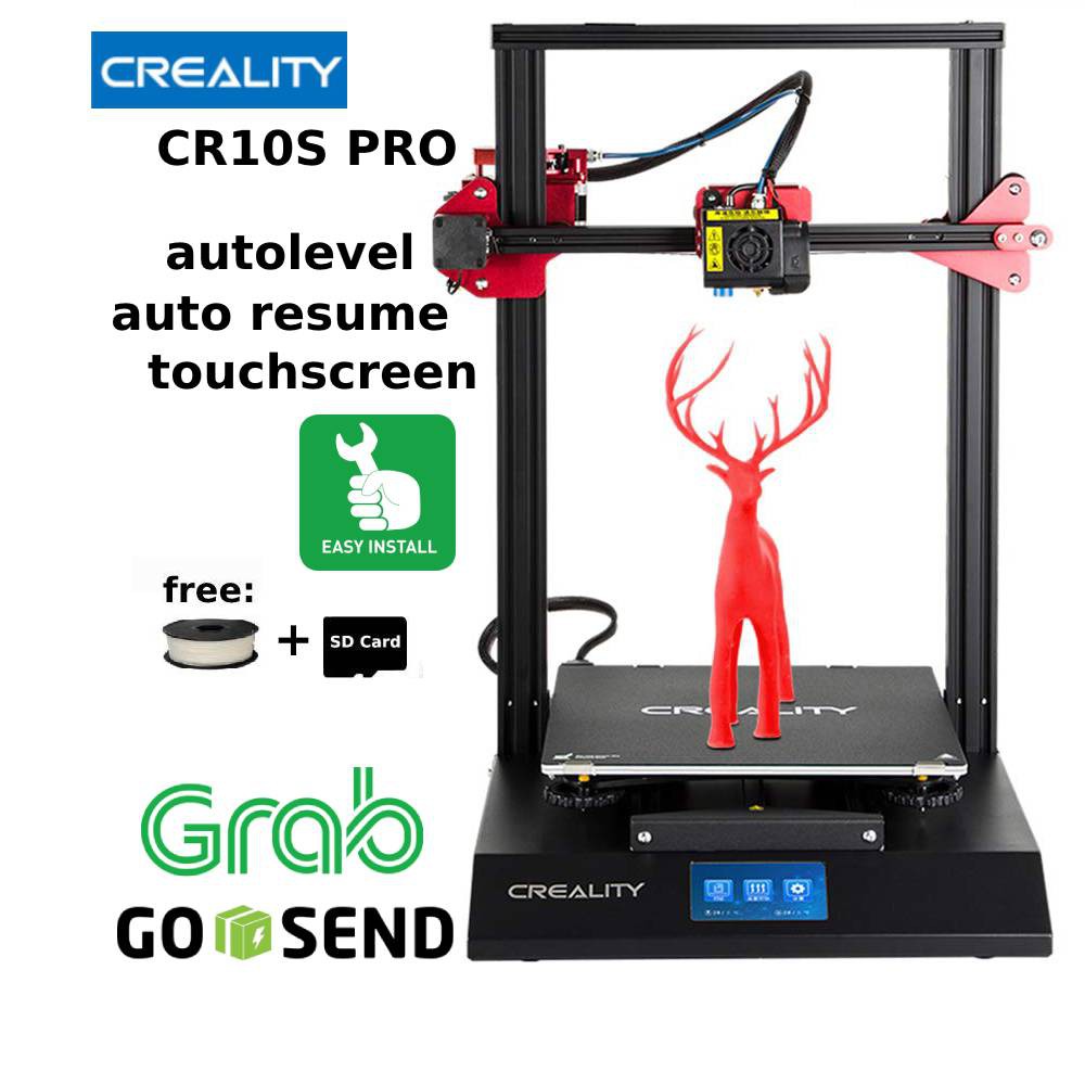 Jual Printer 3D Creality CR10S Pro CR-10S Pro Autolevel Touch Screen | Shopee Indonesia