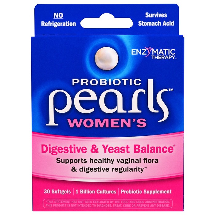 Jual Enzymatic Therapy Probiotic Pearls Women Digestive & Yeast Balance ...