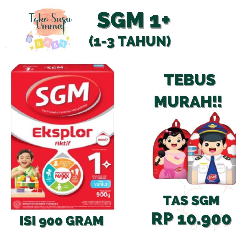 Jual Susu SGM 1 plus 900 gram SGM 1+ 900 gram | Shopee Indonesia