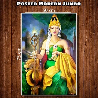 Jual Poster Modern Jumbo Foto Nyi Roro Kidul #PMJ013 - Ukuran 50 x 75 ...