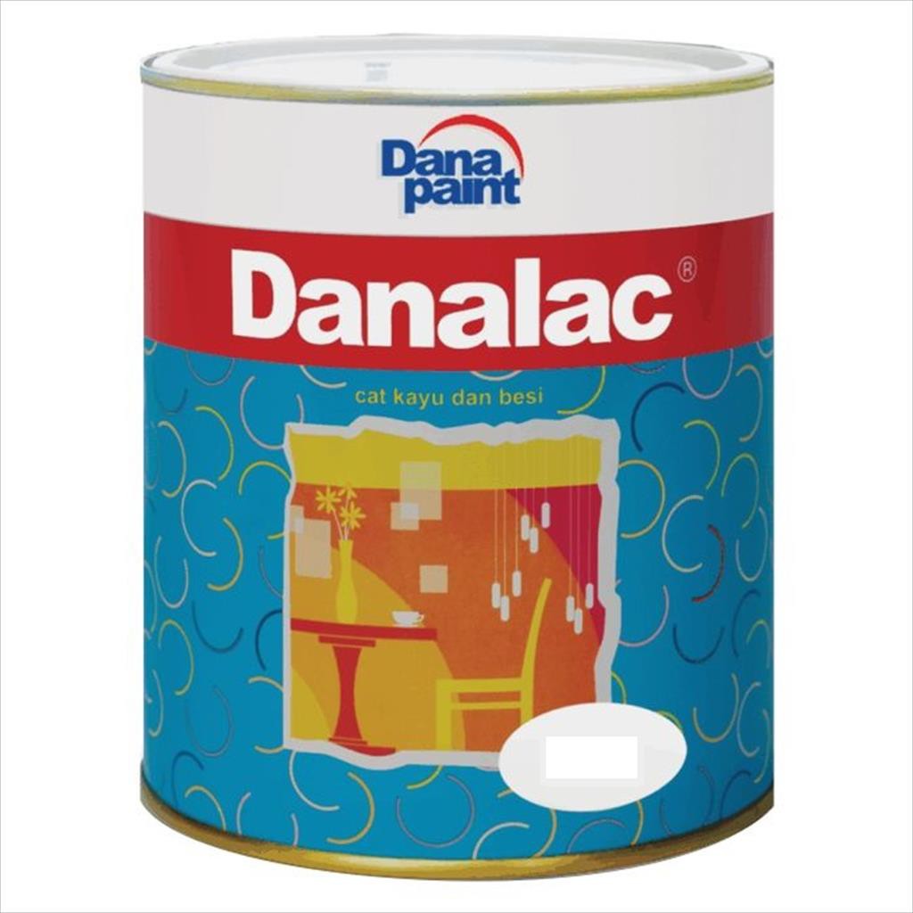 Jual DANAPAINT Cat Kayu Dan Besi DANALAC White Matt 1L | Shopee Indonesia