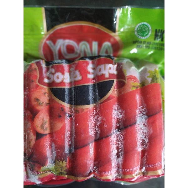 Jual Sosis Merah Sapi Yona 450 gr 15 pcs | Shopee Indonesia