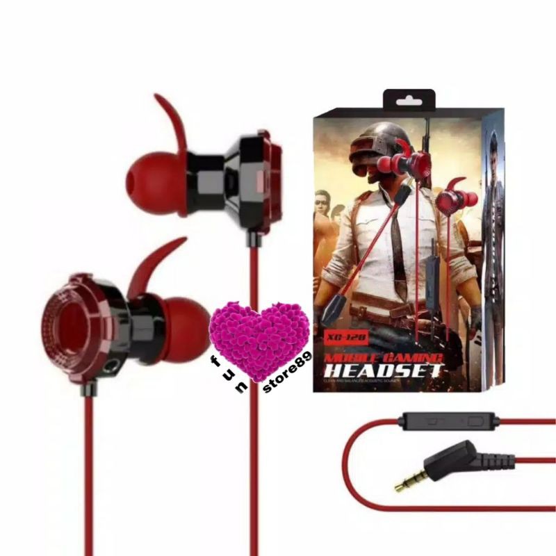 Headset Gaming For Mobile Legend PUBG/Headset Mobile Gaming Mic ...