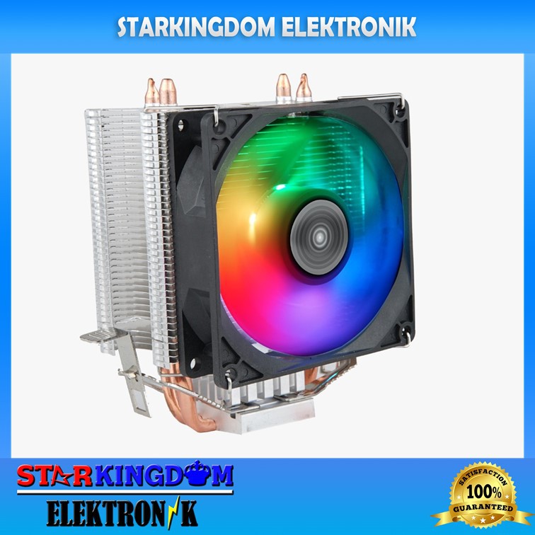Jual Heatsink Cooler Fan HSF Processor Alseye AM90 RGB 2 Pipes AMD ...