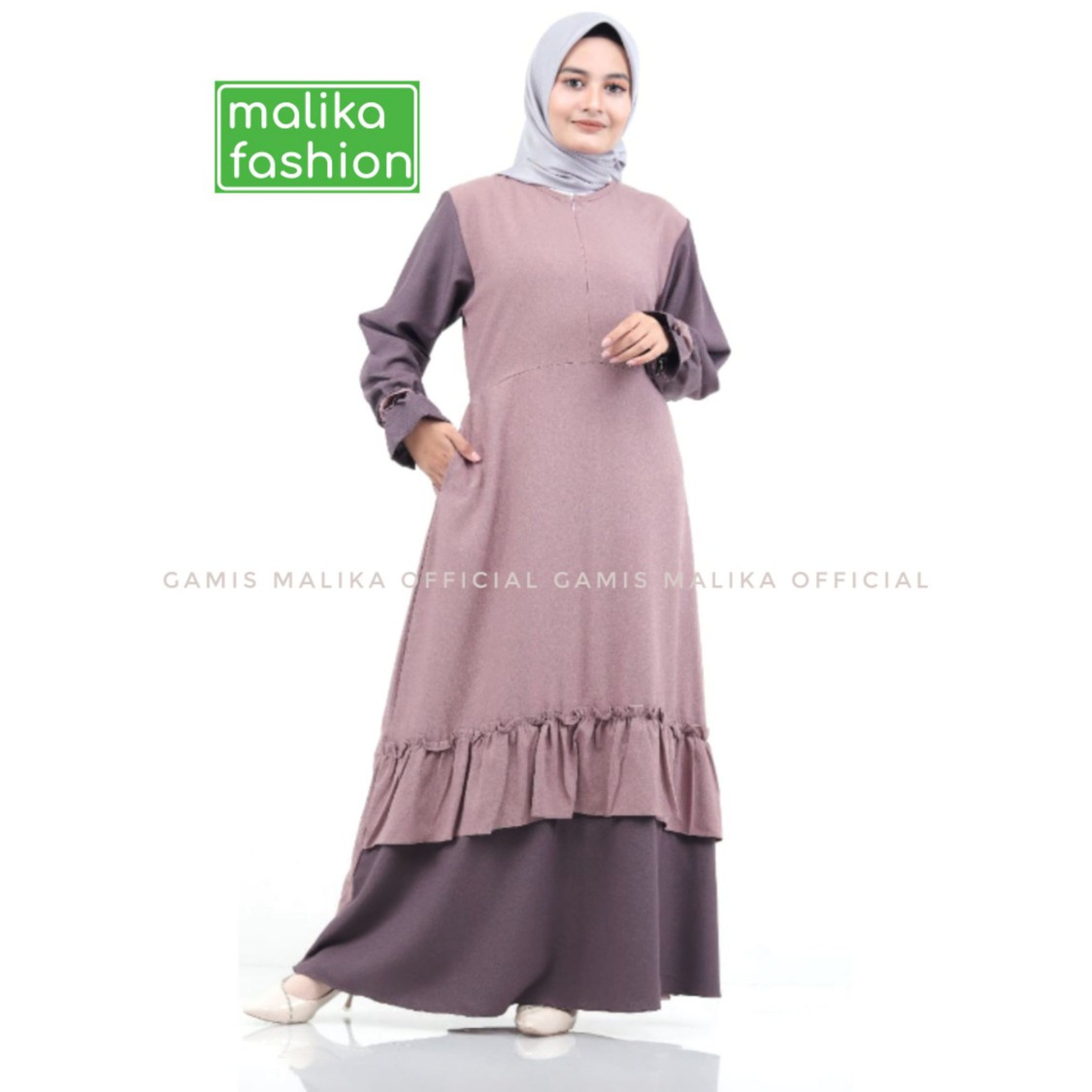 Produk Gamis Malika Official | Shopee Indonesia