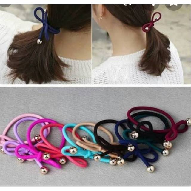 Jual Ikat Rambut korea Kunciran Rambut | Shopee Indonesia