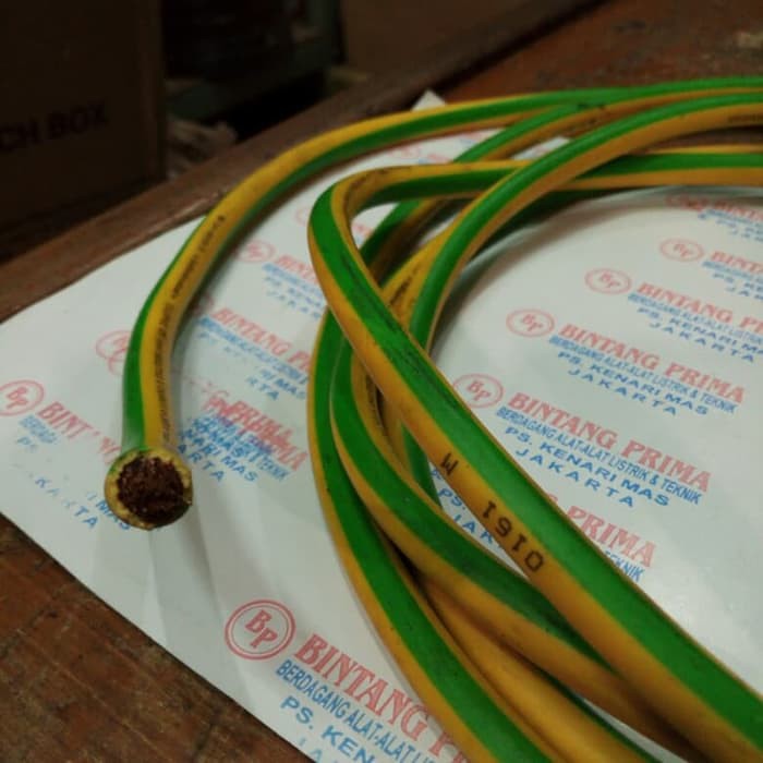 Jual Kabel NYAF / Kabel Serabut uk. 10mm / 10 mm merk 5 Besar Meteran | Shopee Indonesia