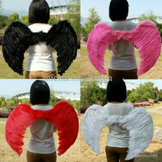 Jual Sayap bidadari / Angel wings / sayap peri Size 59cm X 40cm ...