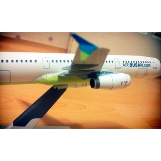Jual DIY Miniatur Papercraft Pesawat Airbus A321 Air Busan | Shopee ...