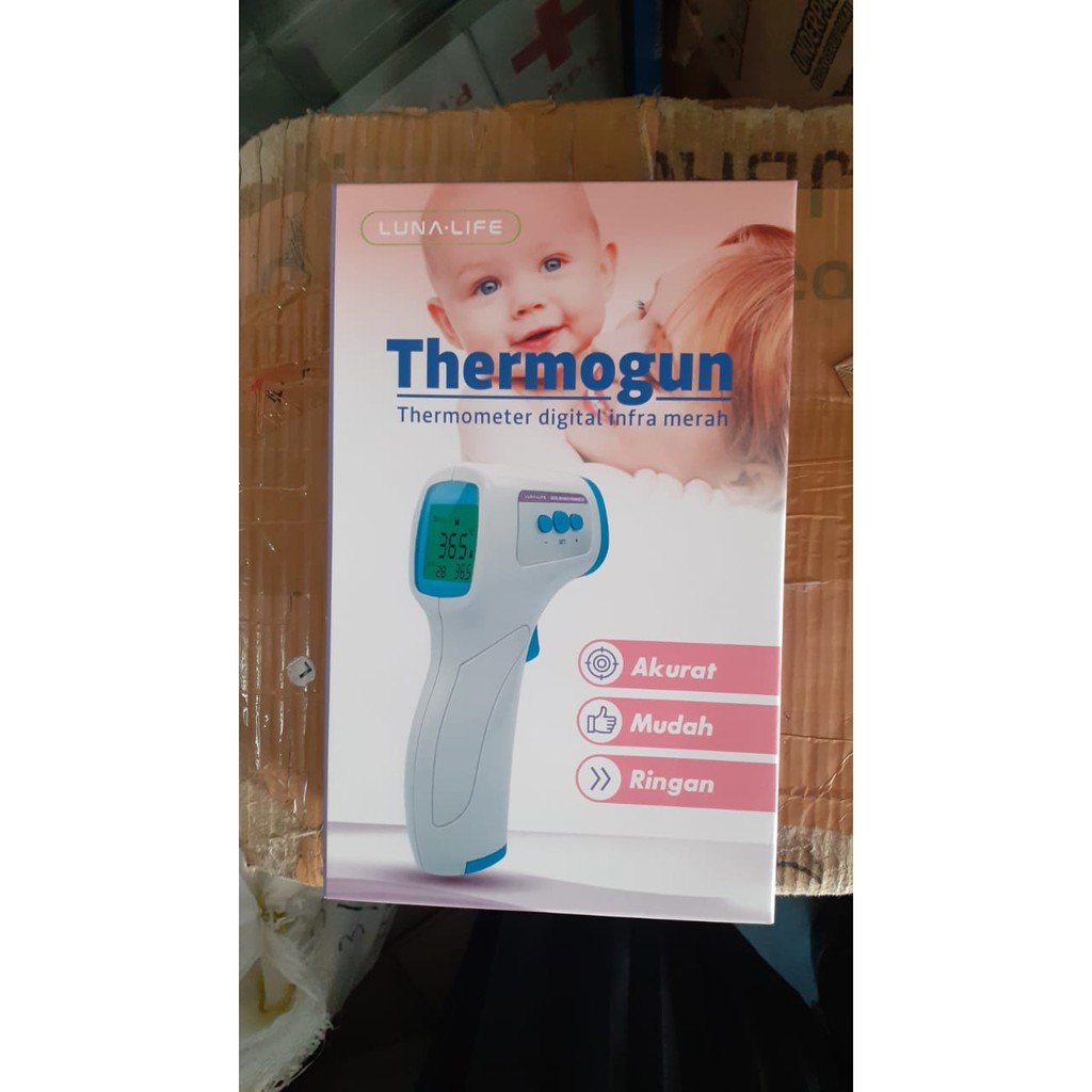 Jual Alat Medis Thermometer Tembak Luna Life Thermo Gun Termometer ...