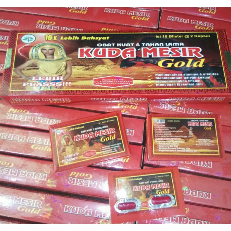 Jual Obat Stamina Pria Kapsul Kuda Mesir Gold Original | Shopee Indonesia Jual Obat Stamina Pria Kapsul Kuda Mesir Gold Original | Shopee Indonesia