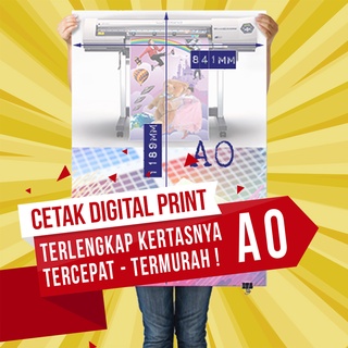 Jual CETAK PRINT JUMBO - SUPER BESAR A2 A1 A0 : Poster, Peta, Diagram ...
